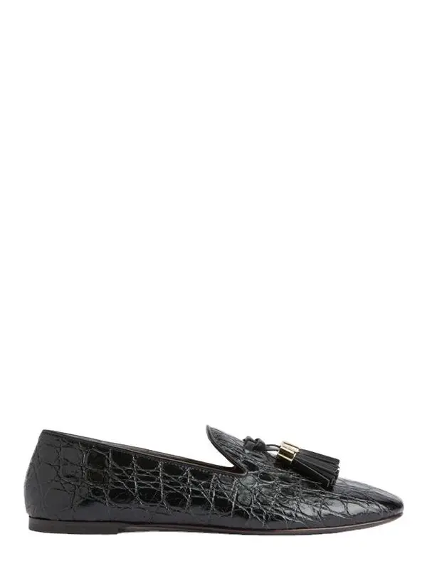 GIUSEPPE ZANOTTI Gz-weave Loafers - Black