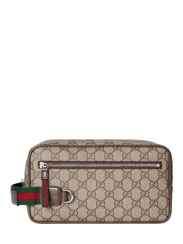 Gucci Gg Toiletry Case - Beige