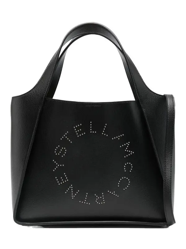 Stella McCartney Stella Logo Tote Bag - Black