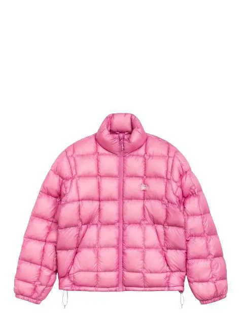 StÜssy Midweight Puffer Jacket - Pink