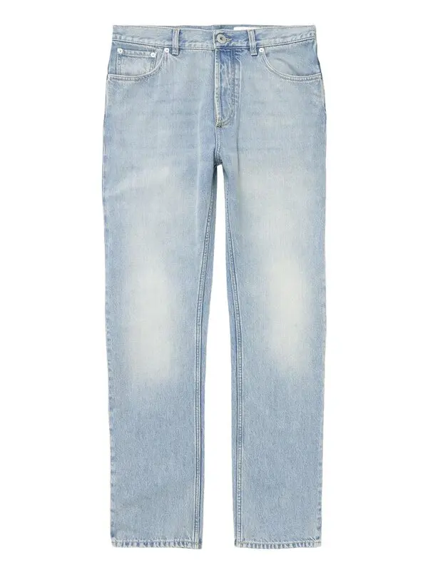 Alexander McQueen Francis Straight-leg Jeans - Blue
