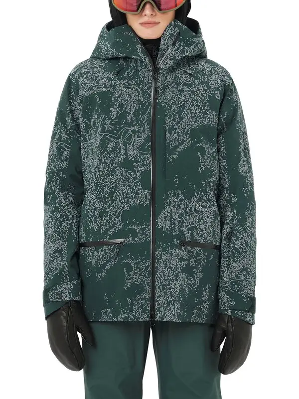 SALOMON Absolute 3l Print Jacket - Ao/green Gables