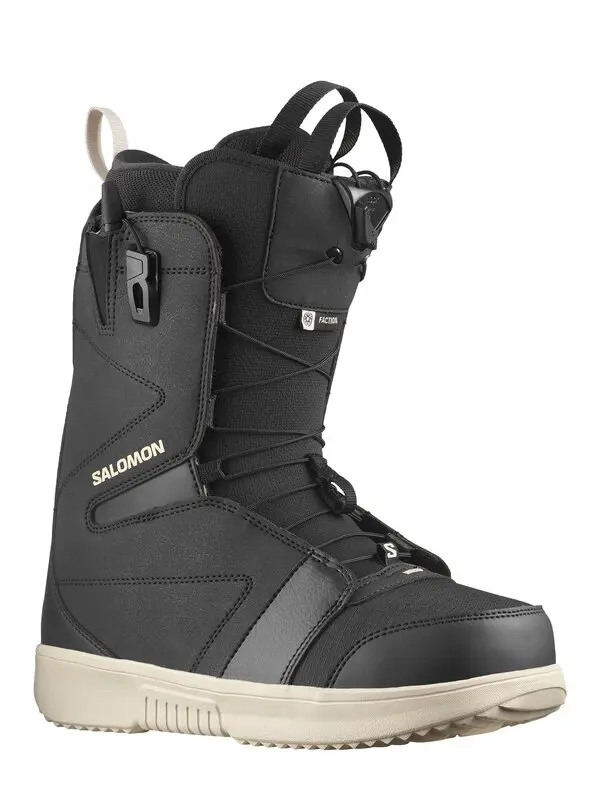 SALOMON Faction Snowboard Boots - Black/black