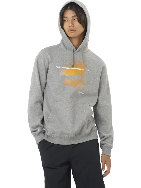 SALOMON Gts Hoodie - Heather Grey