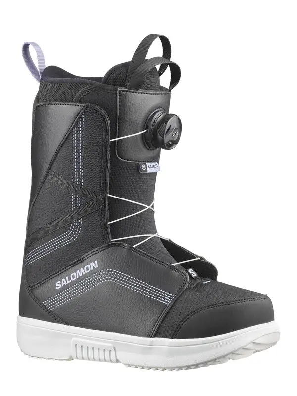 SALOMON Scarlet Boa Boots - Black/black