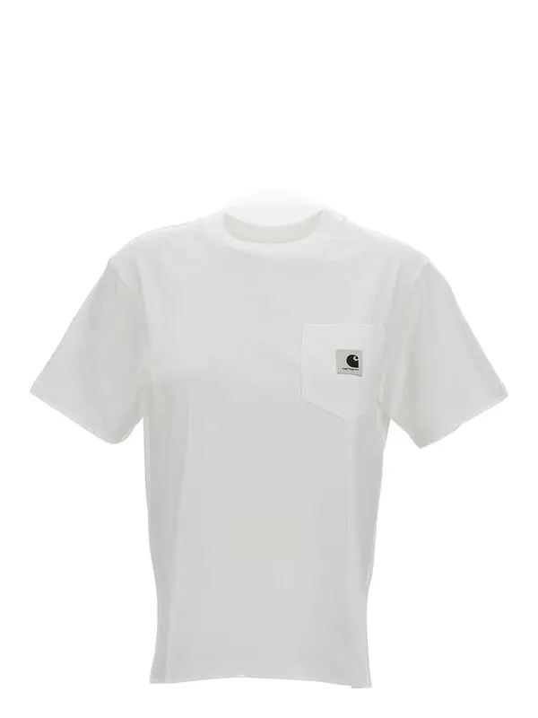 Carhartt Work In Progress T-shirt With Pocket - White