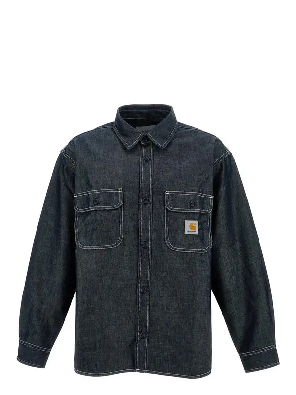 Carhartt Work In Progress Overshirt Tigan - Blue