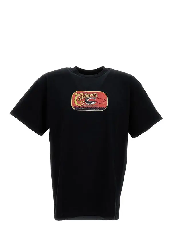 Carhartt Work In Progress T-shirt With Print - Black
