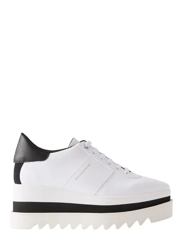 Stella McCartney Sneak-elyse Vegan Brogues - White