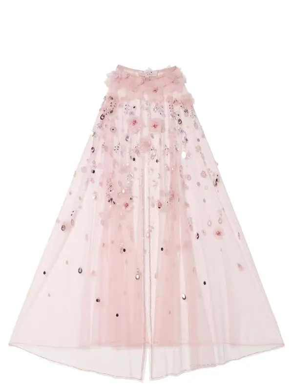 TUTU DU MONDE Embellished Zahra Cape - Pink