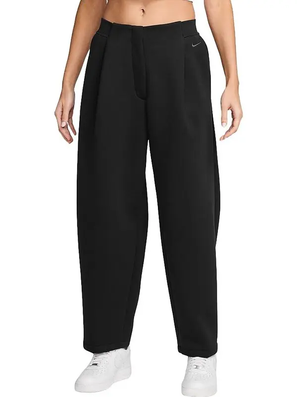 Nike Sportswear Modern Fleece Mid-rise Loose Pants - Black