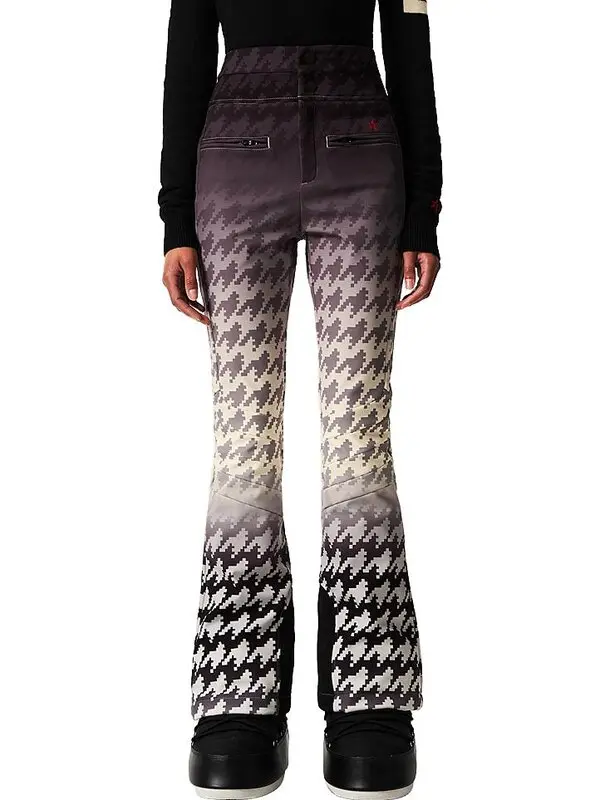 Perfect Moment Aurora Ski Pants - Degreade Bw Houndstooth
