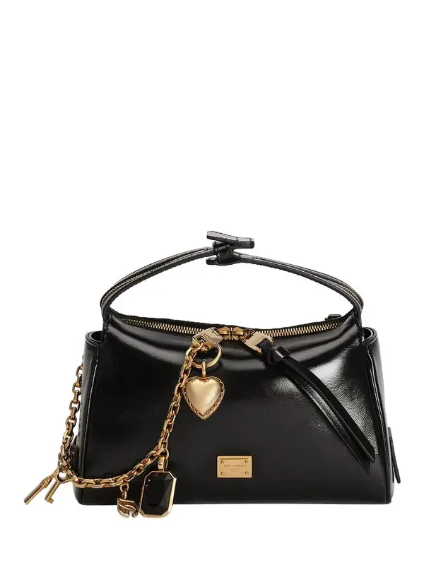 Dolce & Gabbana Vittoria Mini Shoulder Bag With Charms - Multicolor