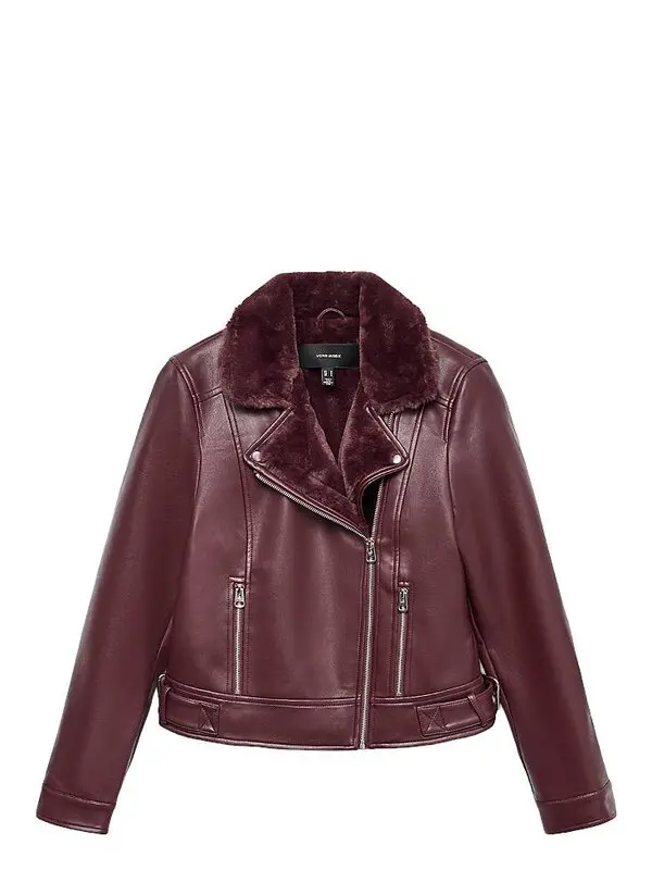 Vero Moda Hailey Short Coated Jacket - Wine