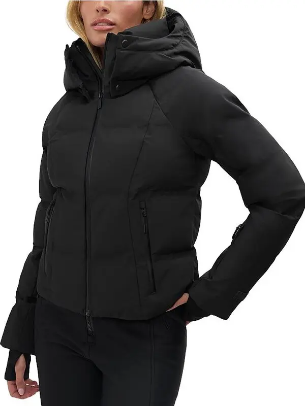 HALFDAYS Georgie Puffer Coat - Black