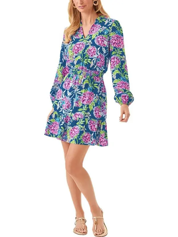 LILLY PULITZER Axton Dress - Multi Dahlia Licious