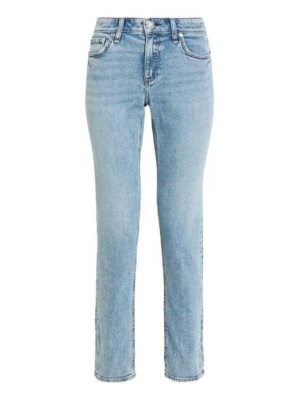 Rag & Bone Dre Slim Boyfriend Jeans - Light Denim