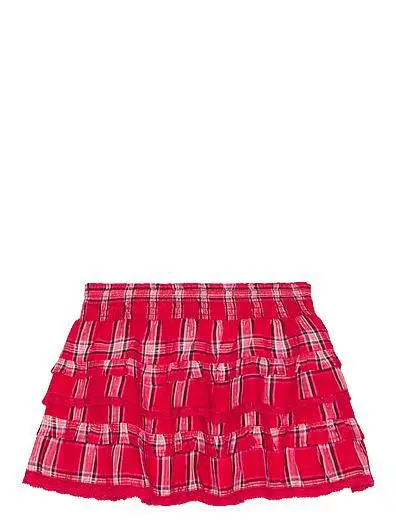LoveShackFancy Tween Billie Skirt - Cherry Jubilee