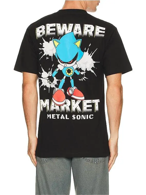 MARKET X Sonic Metal Sonic T-shirt - Black