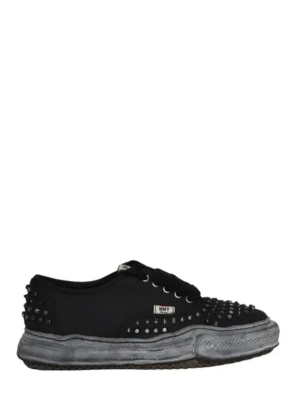 Mihara Yasuhiro Baker Og Sole Studded Canvas Low-top Sneakers - A