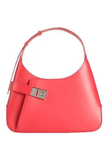 FERRAGAMO Arch Shoulder Bag - Red