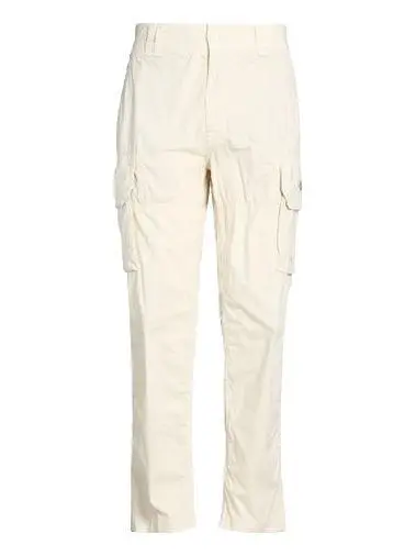 AERONAUTICA MILITARE Cotton Cargo Pants - White