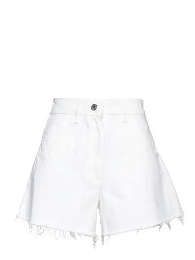 Maje Denim Shorts - White