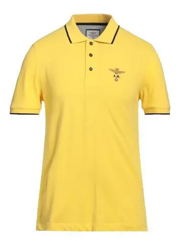 AERONAUTICA MILITARE Polo Shirt Size Cotton - Yellow