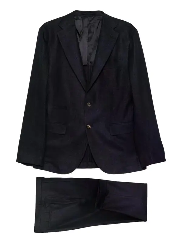 Eleventy Single-breasted Suit - Blue