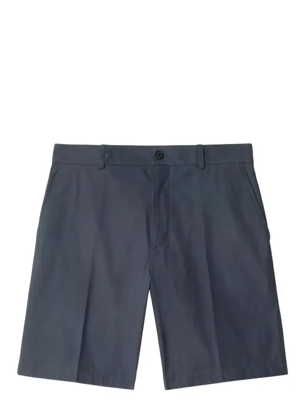Burberry Cotton Bermuda Shorts - Blue