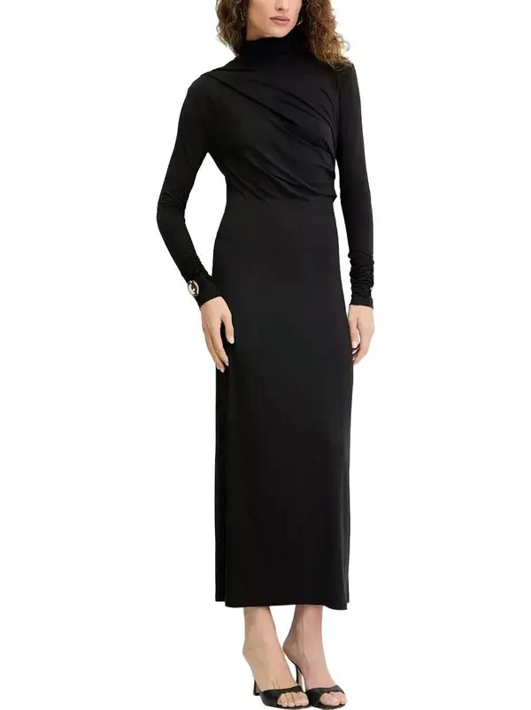 SIMONA CORSELLINI Embellished Maxi Dress - Black