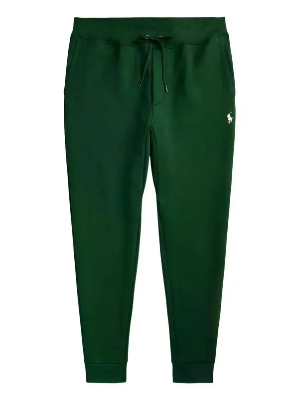 Polo Ralph Lauren Double-knit Embroidered Track Pants - Green