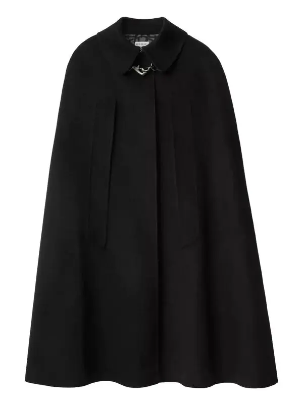 Burberry Classic-collar Cape - Black