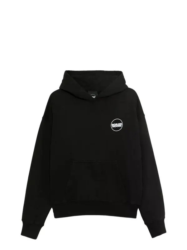 BOILER ROOM Core Hoodie - Black