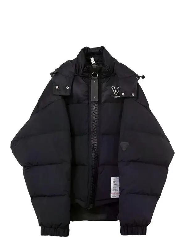 Mihara Yasuhiro Hooded Puffer Jacket - Black
