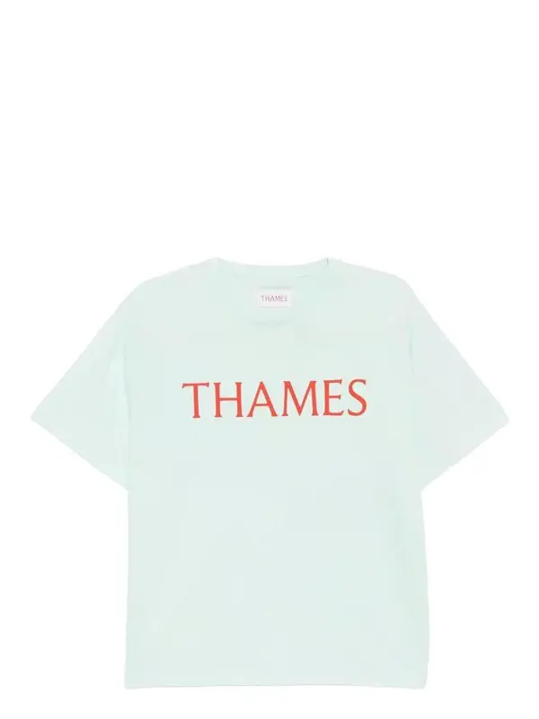 THAMES MMXX Letters T-shirt - Blue