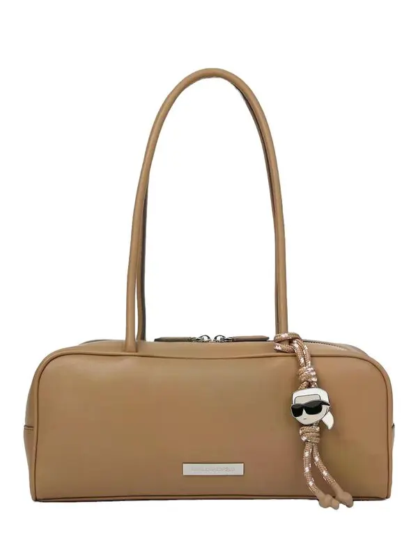 Karl Lagerfeld Ikon Shoulder Bag - Neutrals