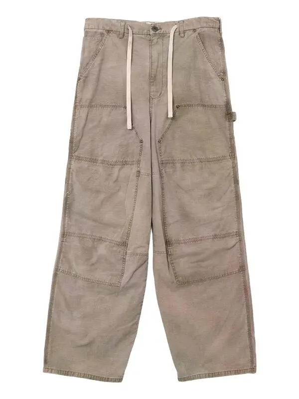 KAMIYA Multi-pocket Painter Trousers - Grey