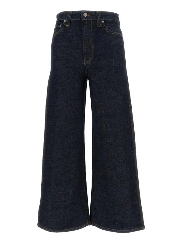 Khaite Delina Wide-leg Jeans - Blue