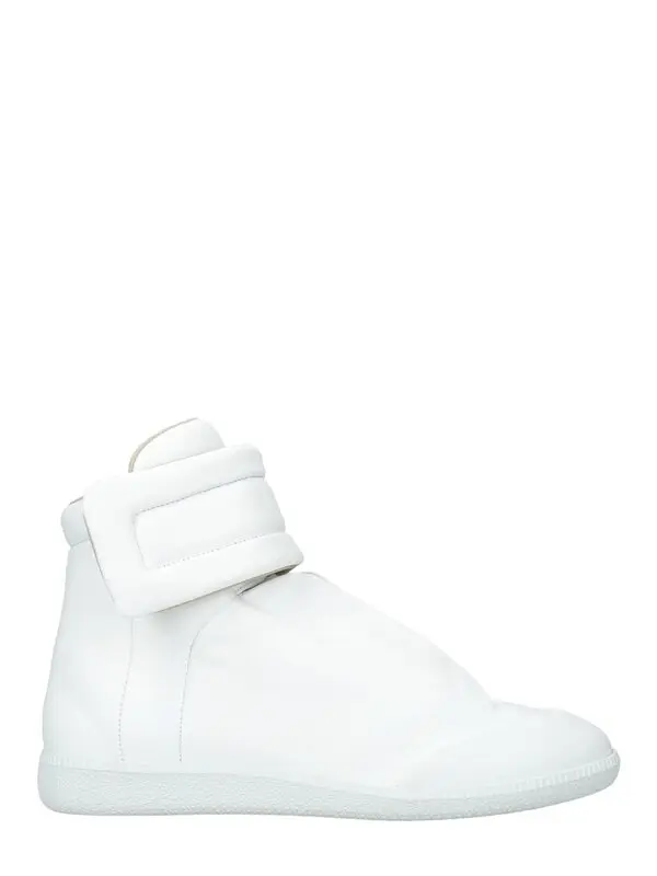 MAISON MARGIELA Leather High-top Sneakers - White