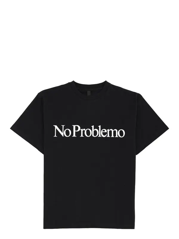 NO PROBLEMO Logo T-shirt - Black