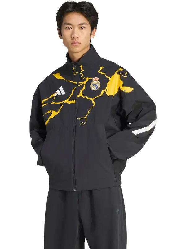 Adidas Real Madrid Z.n.e. Anthem Jacket - Black