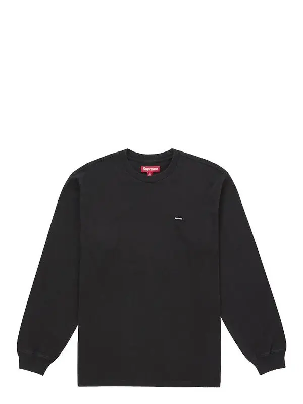 Supreme Small Box Long Sleeve Tee Shirt - Black