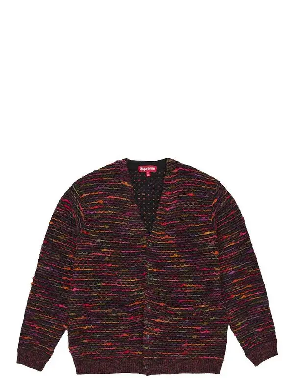 Supreme Textured Cardigan - Orange