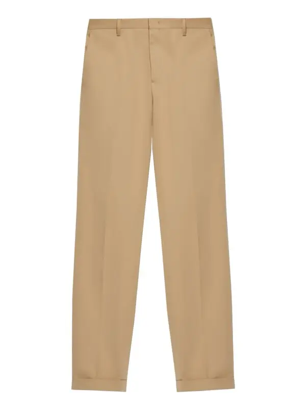 Paul Smith Trousers With Logo - Beige