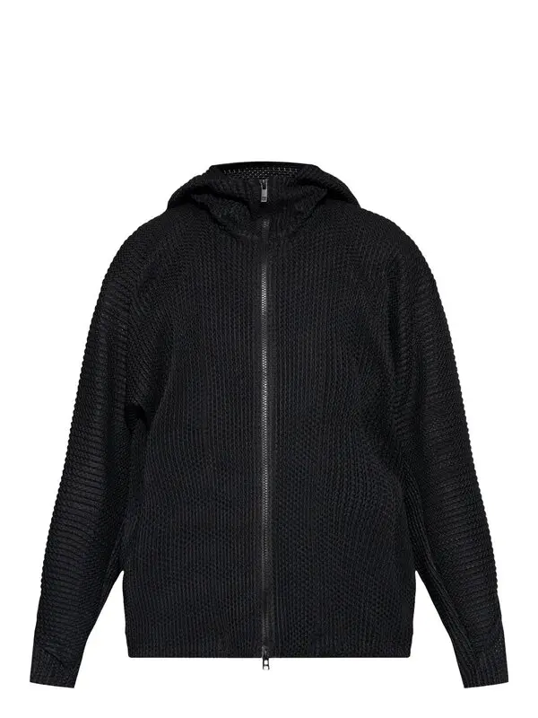 Issey Miyake Pleated Jacket - Black