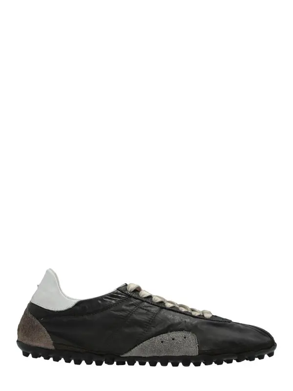 MAISON MARGIELA Low-profile Leather Sneakers - Black