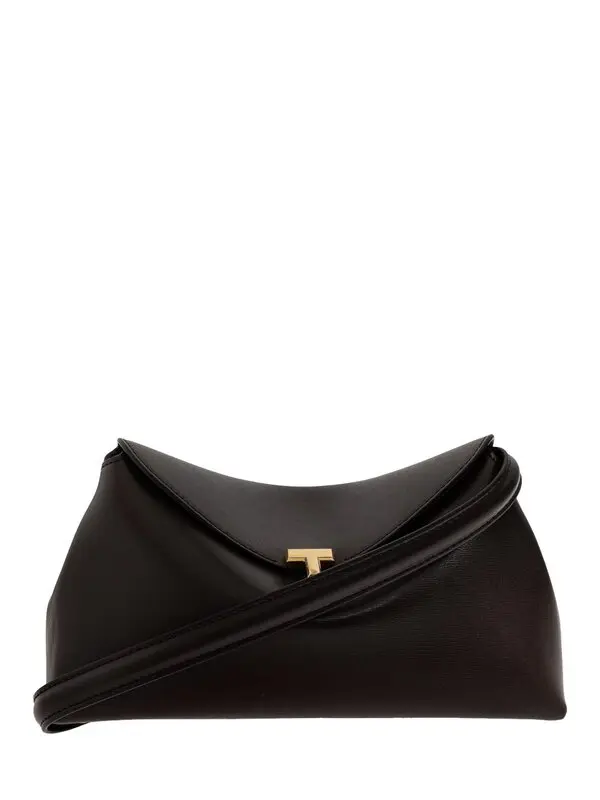 TOTEME Geometric Shoulder Bag - Brown