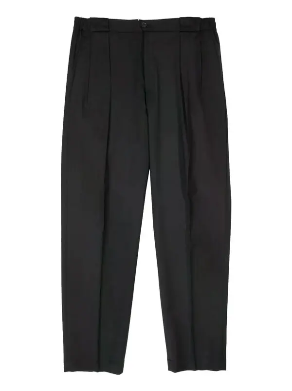 BRIGLIA 1949 Pleated Trousers - Black
