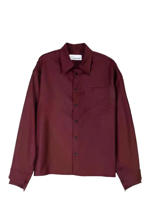 COSTUMEIN Patch-pocket Shirt - Red